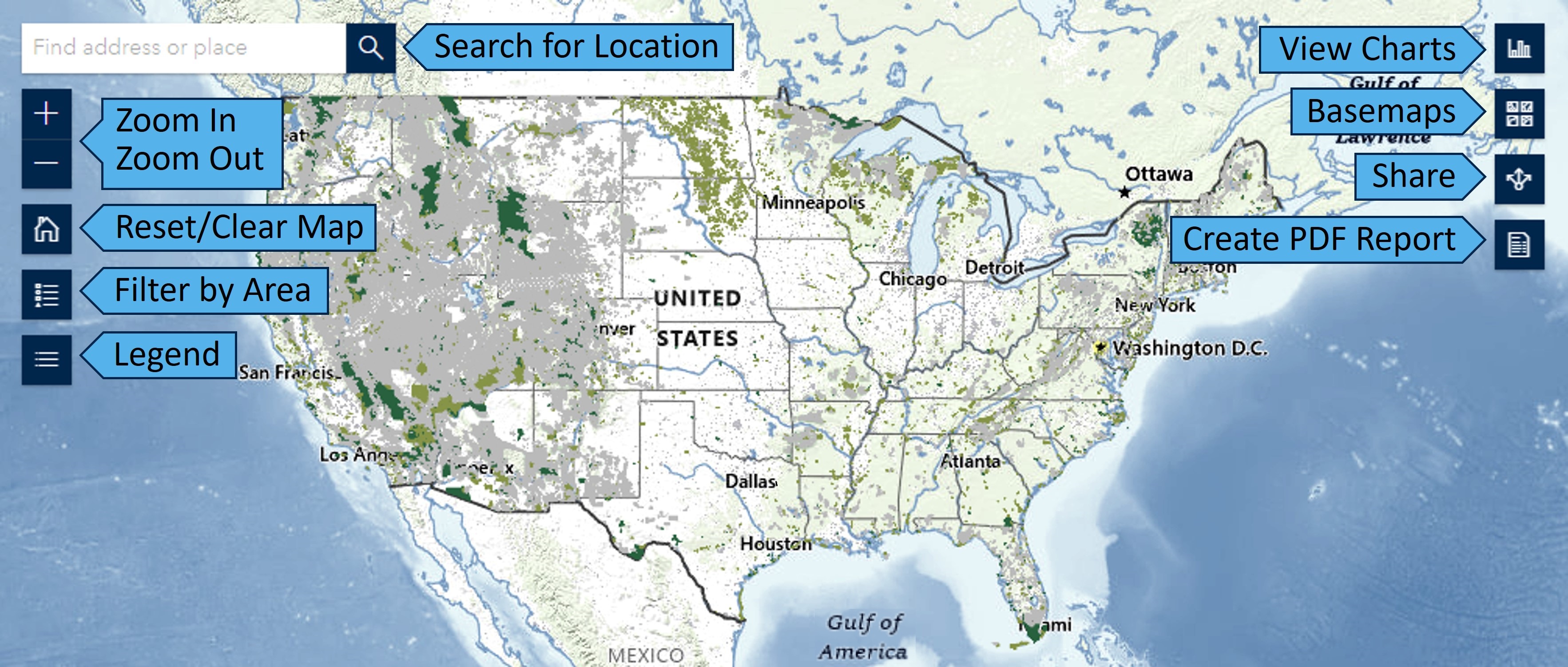 USGS PAD-US Data Explorer